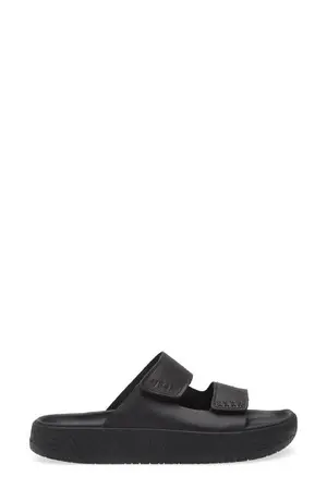 VEJA Etna Slide Sandal - Full-black