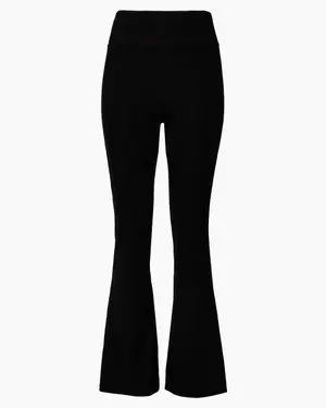 LOVALL Winter Flared Leggings - Black