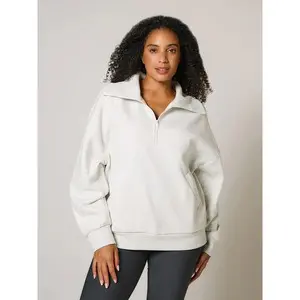 LOVALL Oversized 1/4 Zip Sweatshirt