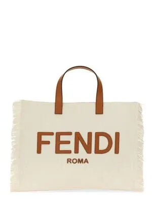 Fendi Ff Jacquard Tote - Multicolour