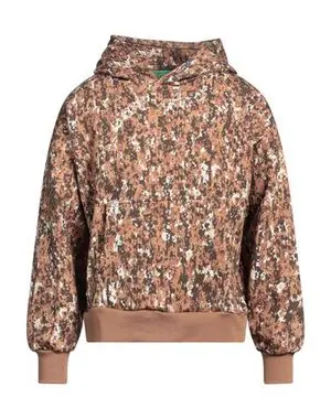 GARMENT WORKSHOP Camouflage-print Cotton Hooded Sweatshirt