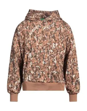 GARMENT WORKSHOP Camouflage-print Cotton Hooded Sweatshirt