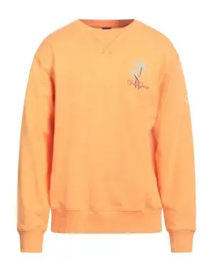 NORTH SAILS Cotton Crewneck Sweatshirt - Mandarin