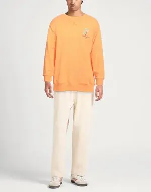 NORTH SAILS Cotton Crewneck Sweatshirt - Mandarin