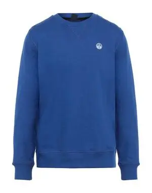 NORTH SAILS Cotton Crewneck Sweatshirt - Blue