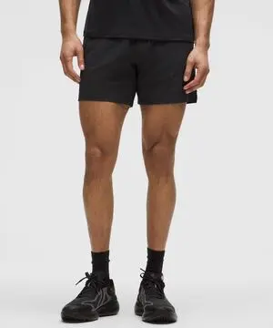 Lululemon Mile Maker Ripstop Linerless Short 6 - Black