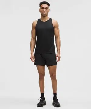 Lululemon Mile Maker Ripstop Linerless Short 6 - Black