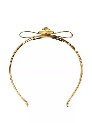 Versace Ribbon Headband - Gold