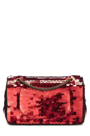 Chanel Sequin Classic Double Flap Medium