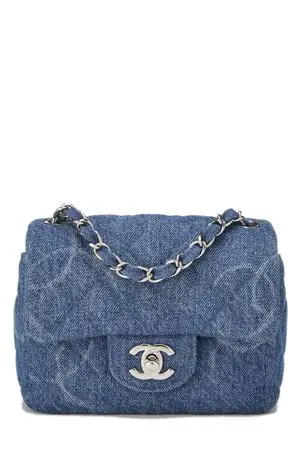 Chanel Denim Square Flap Mini