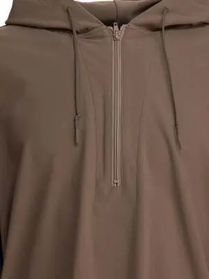 DAIWA PIER39 Half-zip Hoodie - Beige