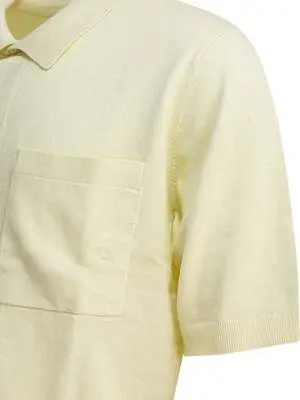 Norse Projects Rollo Cotton Linen Ss Shirt - Yellow