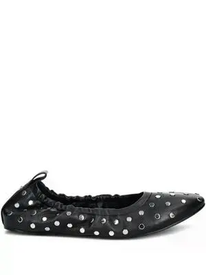 Michael Kors Stud-detailing Ballerina Shoes