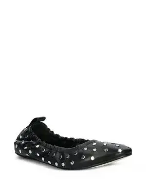 Michael Kors Stud-detailing Ballerina Shoes