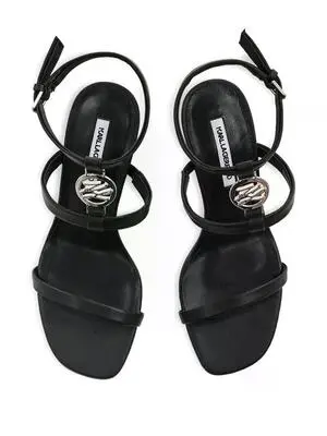 Karl Lagerfeld 90mm Logo-plaque Sandals