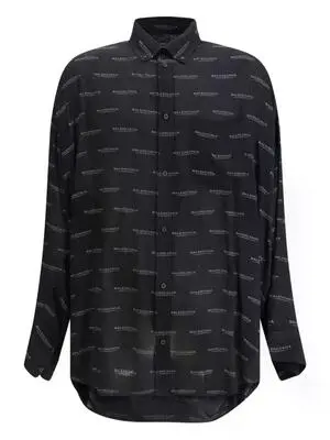 Balenciaga Logo-print Shirt