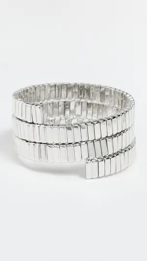 ROXANNE ASSOULIN The Flat Cobra Triple Wrap Bracelet