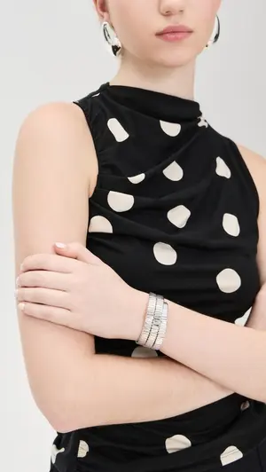 ROXANNE ASSOULIN The Flat Cobra Triple Wrap Bracelet