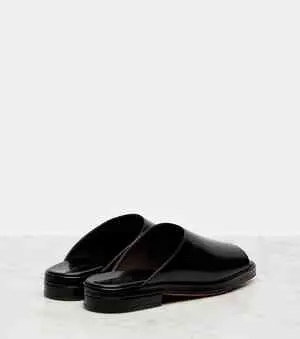THE ROW Emi Patent Leather Mules