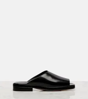 THE ROW Emi Patent Leather Mules