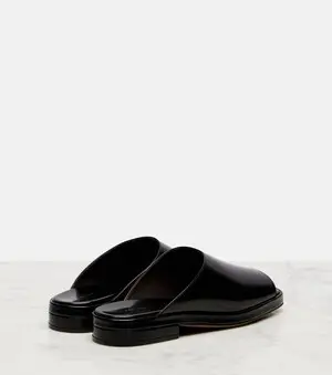THE ROW Emi Patent Leather Mules