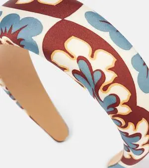 La DoubleJ Medici Twill Headband - Multicoloured