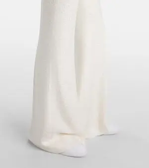 Gabriela Hearst Rhein Flared Silk Pants