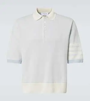Thom Browne Button Down Polos For Men