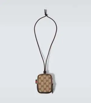 Gucci Gg Canvas Pouch With Strap