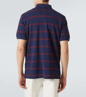Polo Ralph Lauren Polo Bear Striped Cotton Polo Shirt