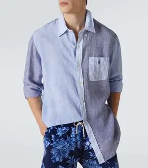Polo Ralph Lauren Patchwork Linen Shirt