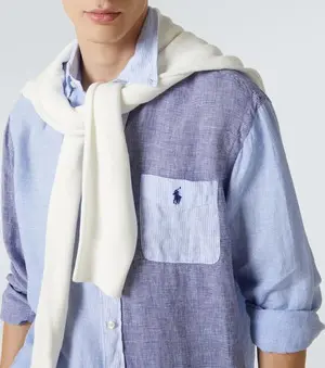 Polo Ralph Lauren Patchwork Linen Shirt