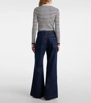Citizens Of Humanity Beverly Mid-rise Wide-leg Jeans