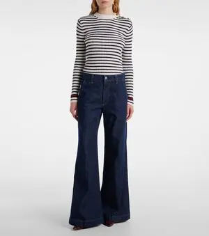 Citizens Of Humanity Beverly Mid-rise Wide-leg Jeans