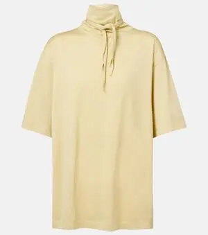 LEMAIRE Foulard Cotton Jersey T-shirt - Yellow