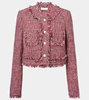 Safiyaa Wool-blend Tweed Jacket