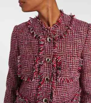 Safiyaa Wool-blend Tweed Jacket