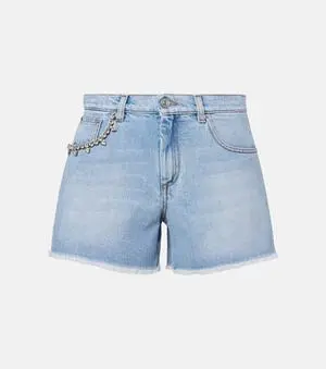 Area Button Detailed Shorts For Women