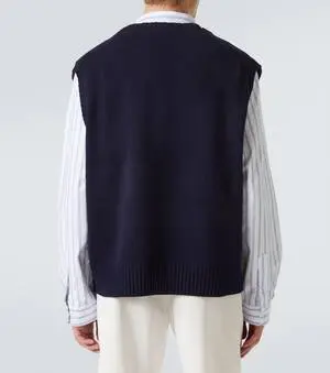 Polo Ralph Lauren Wool And Cotton Sweater Vest