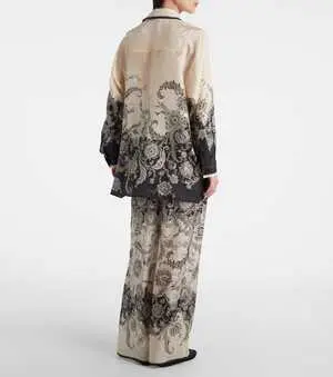 Zimmermann Rhiannon Paisley Silk Shirt