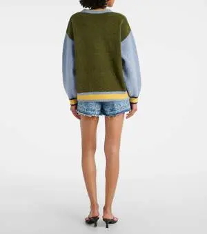 ALEMAIS Anouk Wool, Alpaca, And Mohair-blend Sweater