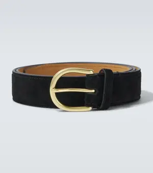 George Cleverley Suede Belt