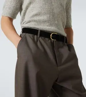 George Cleverley Suede Belt