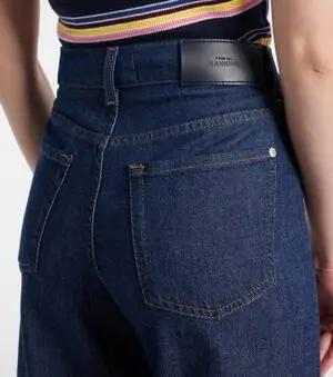 7 For All Mankind Lotta Wide-leg Jeans - Blue