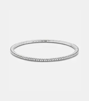 BUCHERER FINE JEWELLERY 18kt White Gold Diamond Bracelet - Silver