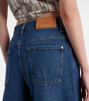 7 For All Mankind Marie Wide-leg Jeans In Artifact