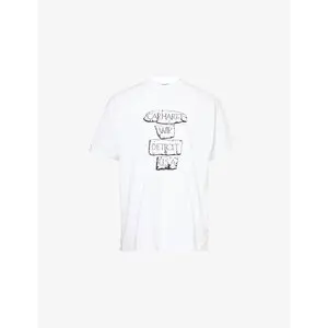 Carhartt Work In Progress Masterpiece Graphic-print Cotton T-shirt - White