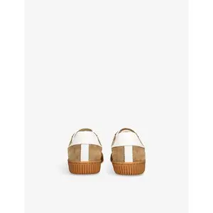 JAK Flow Suede Low-top Trainers - Tan Comb