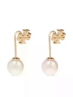 Tory Burch Pearl Front-back Earrings
