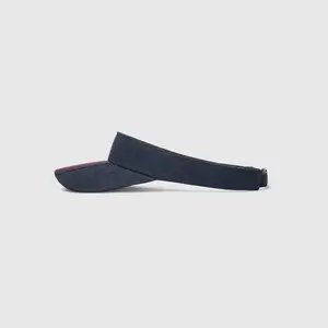 Gucci Gg Canvas Visor With Web Stripe - Blue